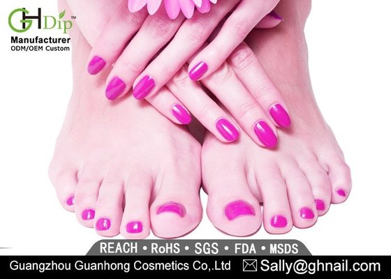 Nail Beauty Natural Dip Powder System 3 In 1 Perfect Color With Dip Powder / Gel / Polish