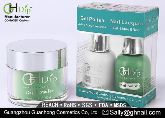 OEM / ODM Odorless Acrylic Dip Gel Nail Kit / Lady Dip Powder Set