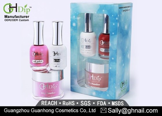 Perfect 3 in 1 Color Match Gel Nail Polish / Lacquer And Acrylic Dip Powder Durable