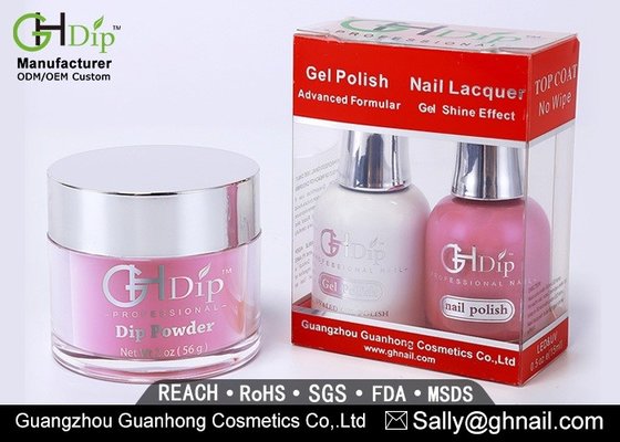 Perfect 3 in 1 Color Match Gel Nail Polish / Lacquer And Acrylic Dip Powder Durable