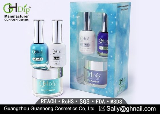 Long Lasting Dry Quick Dip Powder Nail Set  2 oz + 15 ml + 15 ml