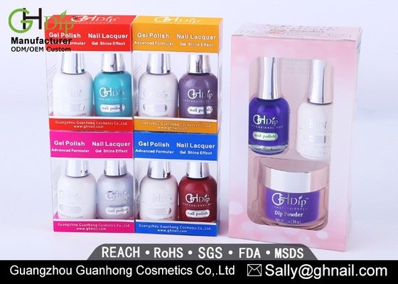 Healthy Natural 3 in 1 Perfect Color Match Dip Powder , Gel Nail Polish Odorless