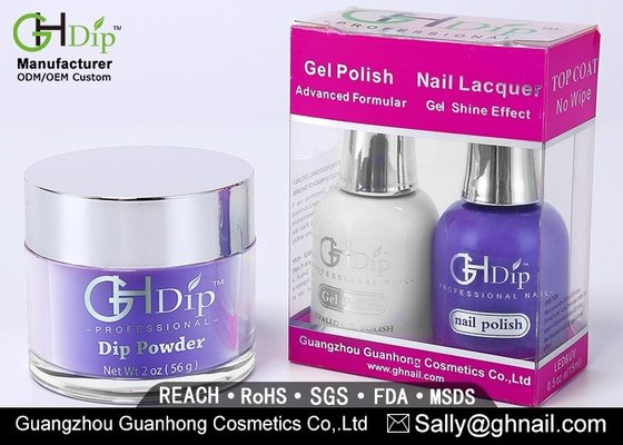 Healthy Natural 3 in 1 Perfect Color Match Dip Powder , Gel Nail Polish Odorless