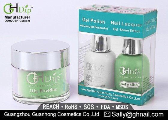 High Quality Perfect Color Match 3 in 1 Acrylic Dip Powder and Gel Nail Polish No Smell