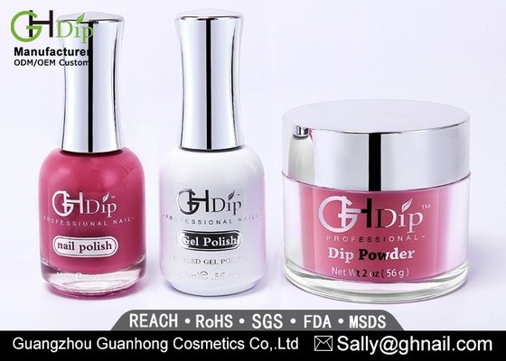 REACH  Perfect Color Match 3 In 1 Acrylic Dip Powder And Gel Nail Polish Lacquer