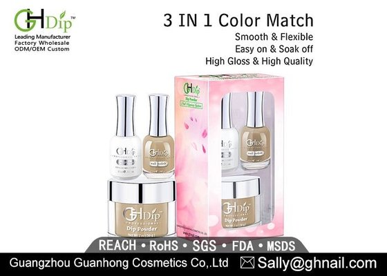 Dip Powder Nail Color Match Gel Polish Nails, Perfect Color Match upto 95%