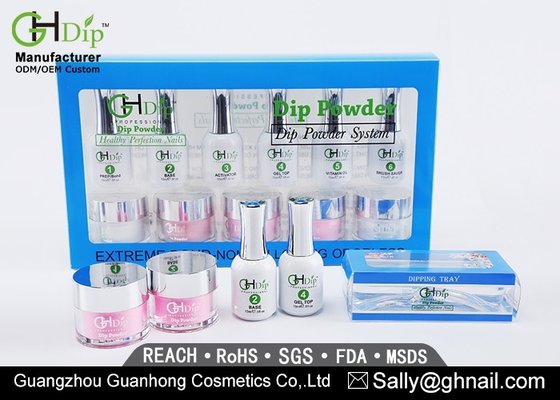 No Lamp Cure 1 Oz French Dip Kit Maintenance Free For Nail Art With 1000 Colors