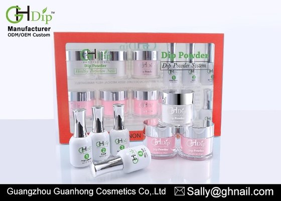 Quick Dry Nail Dip Kit French Manicure Nail Art Designs OEM ODM Service