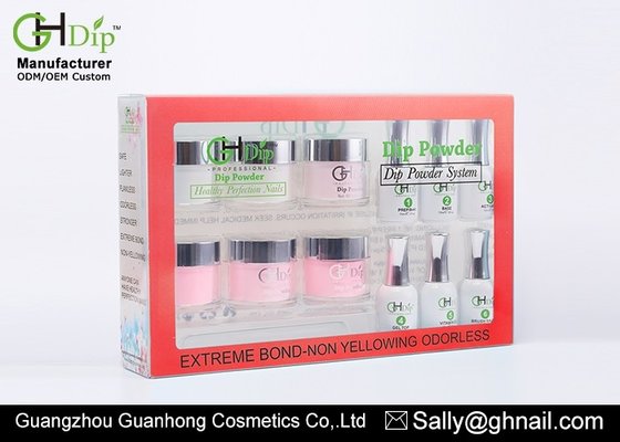 Professional Dip Powder Starter Kit Oz Full Set Pink And White Color