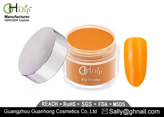 Bright Color Nail Salon Dip Powder Healthy For Nail Beds , Smooth Surface