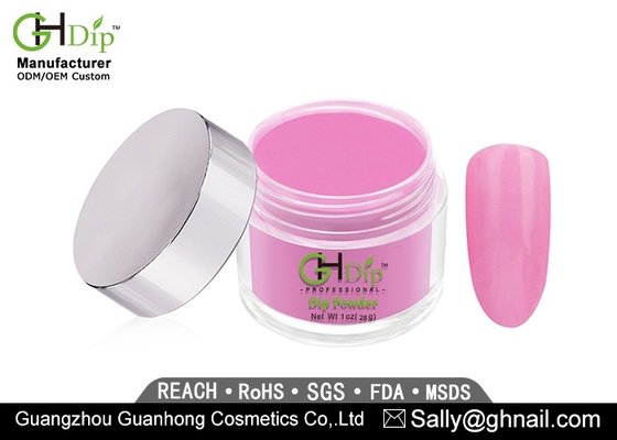 Maintenance Free 1 Oz Dip Powder Nail System Fingernail Polish Water Resistant