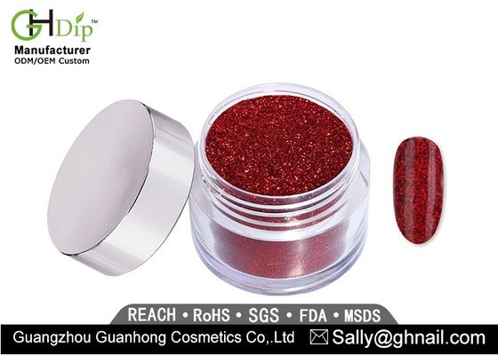 High Shine Glitter Nail Dip Powder Multiple Colour 0.5 Oz , Long Lasting