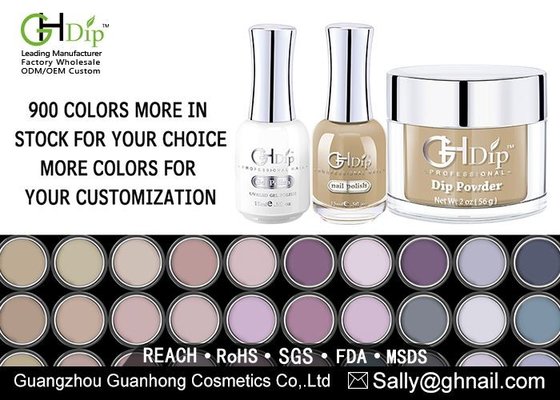 Nude Dip Powder 3-in-1 Perfect Color Match Gel Polish and Nail Lacquer