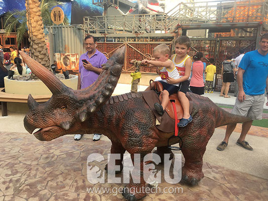 Triceratops Walking Ride(#GG-1858) Dilophosaurus Ride