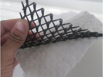 HDPE Polyethylene 3D Geocomposite Drainage Net Nonwoven Geotextile