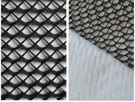 HDPE Polyethylene 3D Geocomposite Drainage Net Nonwoven Geotextile
