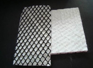 HDPE Polyethylene 3D Geocomposite Drainage Net Nonwoven Geotextile