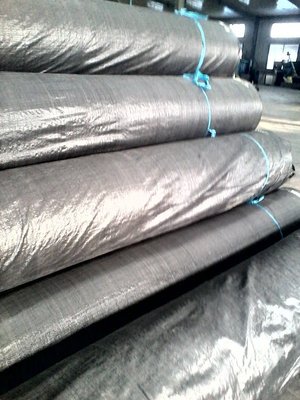 Road / Drainage / Driveway Woven Geotextile Fabric , Geotextile Separation Layer