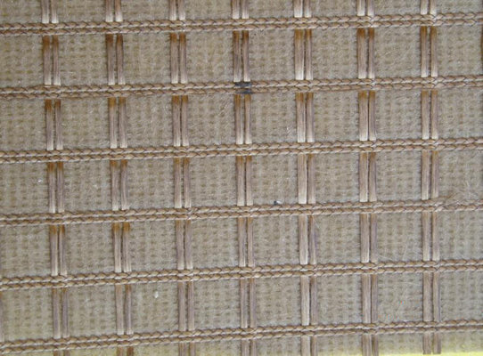 Bitumen Coated PET Geotextile Geocomposited Glass Fiber yarn or Polyester Yarn