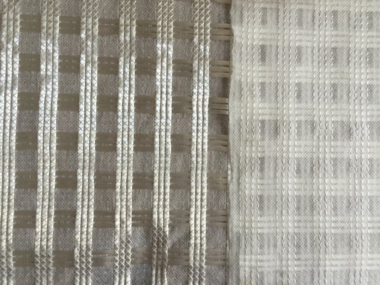 Non Woven Composite Geotextile Fabric Stitched With Fiberglass Geogrid Anti Aging