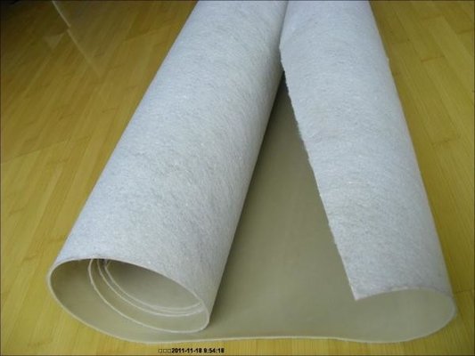 Geocomposite Geotextiles And Geomembranes , Polyethylene Geocomposite Pond Liner 