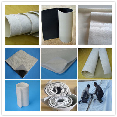 Geocomposite Geotextiles And Geomembranes , Polyethylene Geocomposite Pond Liner 