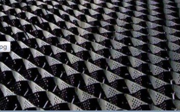 High Strength Cellular Confinement System Of Geocells , Plastic Grid Gravel Driveway