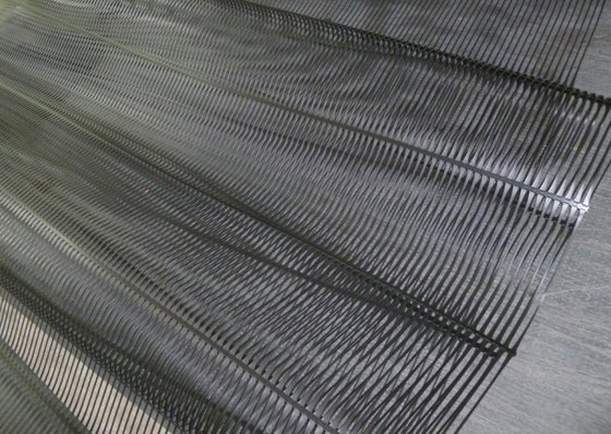 Grille Mesh Uniaxial Geogrid 170KN/M Linear Polymer Geogrid for Protective Soil