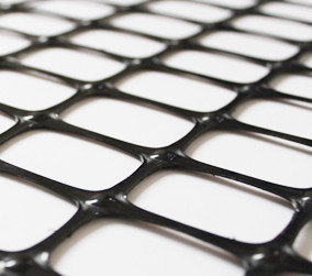 Warp Knitting Plastic Geogrid High Tensile Geogrid for Lower Elongation