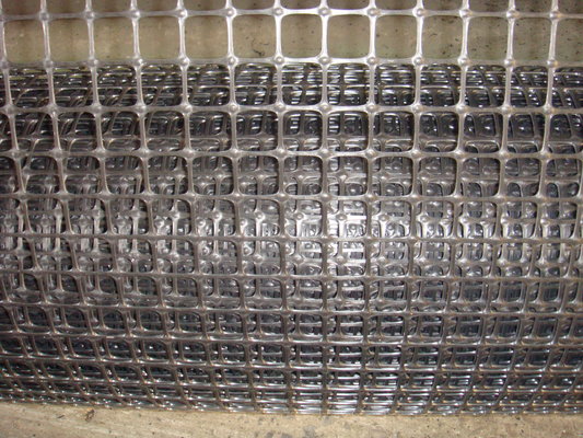 Warp Knitting Plastic Geogrid High Tensile Geogrid for Lower Elongation