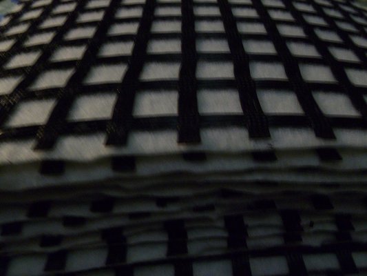 Polyester Composite Geotextile , 80KN Ground Stabilization Fabric With CE