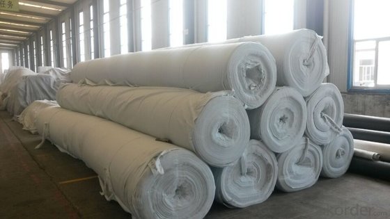 High Speed Big Gram Nonwoven PET / PP Geotextile for Road Pavement