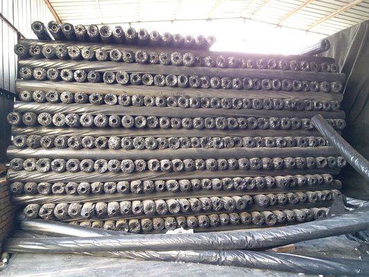 High Strength Black / White PE / PPWoven Geotextiles Membranes 75g - 400g