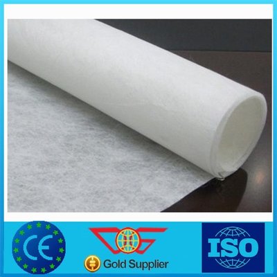 White / Black / Grey Non Woven Geotextile Fabric With Needle Punched 120 - 1500 g