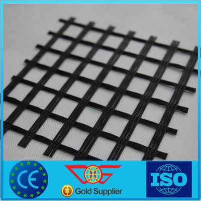 Asphalt Coated High Strength Biaxial Geogrid for Road Construction/Retaining Wall/Pament of Fiberglass Material