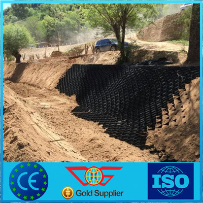 Grey Color Plastic GEOCELL Honeycomb Gravel Retainer with CE Certificate