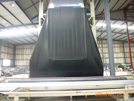 HDPE Waterproofing Sheet / Geomembrane Pond Liner Roll For Landfill Project