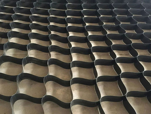 HDPE Plastic Slope Protection Geocell 1.5mm Thick 75mm High Geoweb / Geocell
