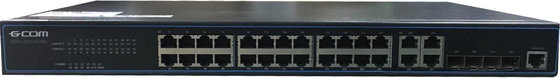 24 × 10/100Base-T Layer 2 Gigabit Switch , S2610-28TC Fast Ethernet Network Switch