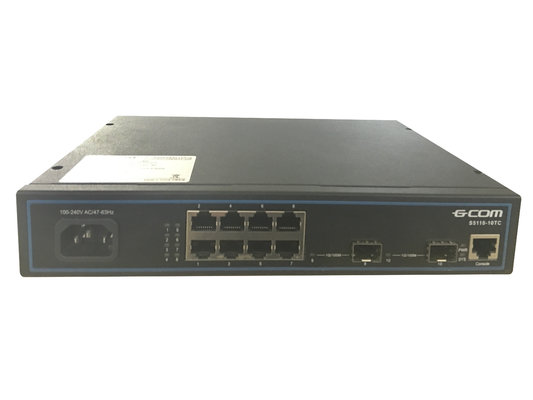 50-60 Hz Managed Gigabit Ethernet Switch 8 Port 10/100/1000BaseT S5110-10TC