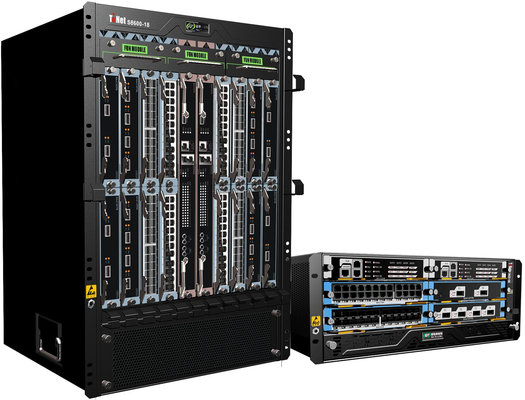 300W 4U Compact 10 Gigabit Switch With 6 Half-Size Serve Slots 442×176×420 mm