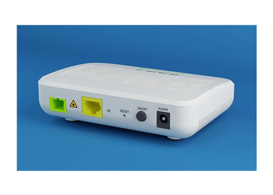 1GE Plastic Shell GPON Optical Network Terminal With External Power Adapter GN2000-01GS