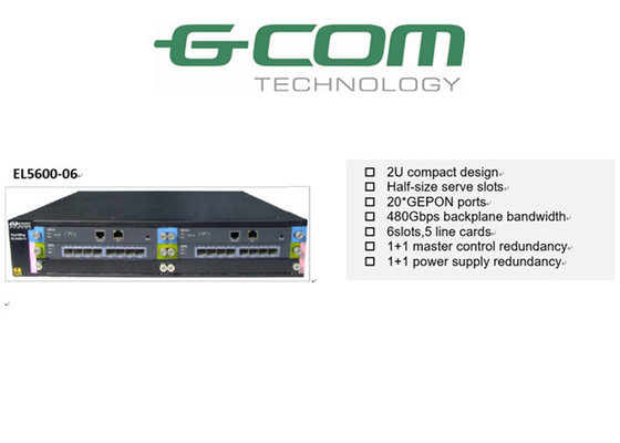 Fixed 4 1000Base-X SFP EPON OLT Main Control Card Anti ARP flooding EL5600-06-MPU