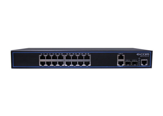 Ieee 802.3 At Poe Managed Switch Power Over Ethernet 16 × 10/100 Base-T S2610-18TC-P
