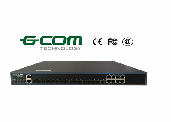 Dual Power Supply 8 Port GPON OLT 75.88MPPS Throughput With 2 × 10GE SFP+ GL5600-08P