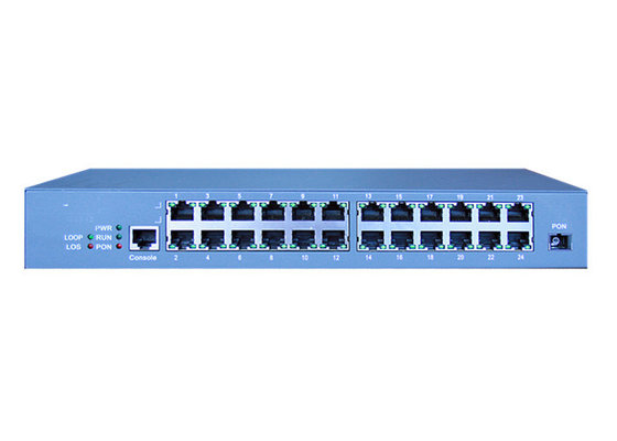 TX1310nm Ethernet Optical Network Unit ONU 20Km LC 24 10/100Base-T EN2000-24v2