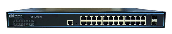22 Port Layer 2 Gigabit Switch 22 × 10/100 Base-T Managed Ethernet Switch S5100-24TC