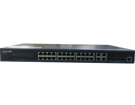 28 Port Layer 2 Gigabit Switch with 4 × ComboGE Ports Realtek S5110-28TC