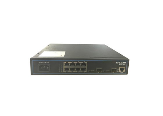 2 × Combo GE Ports Layer 2 Gigabit Switch , 8 Port Managed Switch S5100-10TC