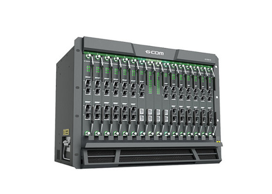 Semi Slot GEPON OLT 8U Ultra - Compact Chassis 131Mpps Forwarding Capacity EL7500-16